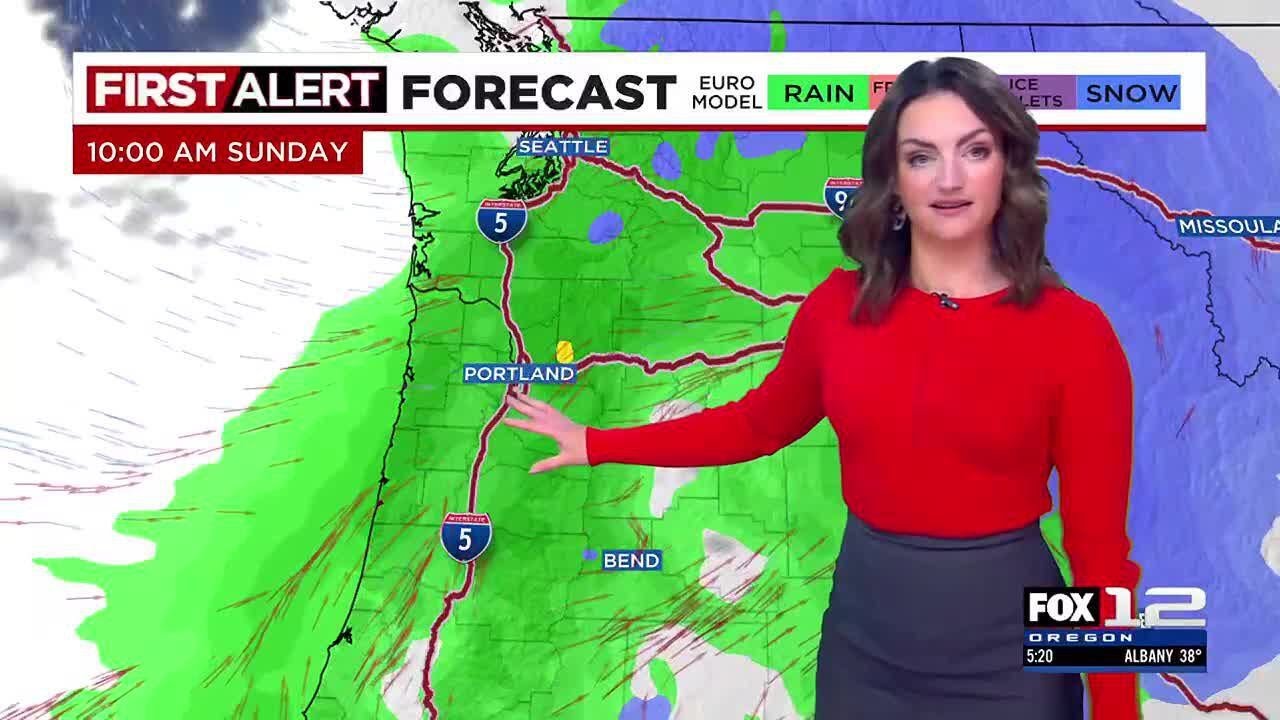 First Alert Sunday evening FOX 12 weather forecast (11/26) - YouTube