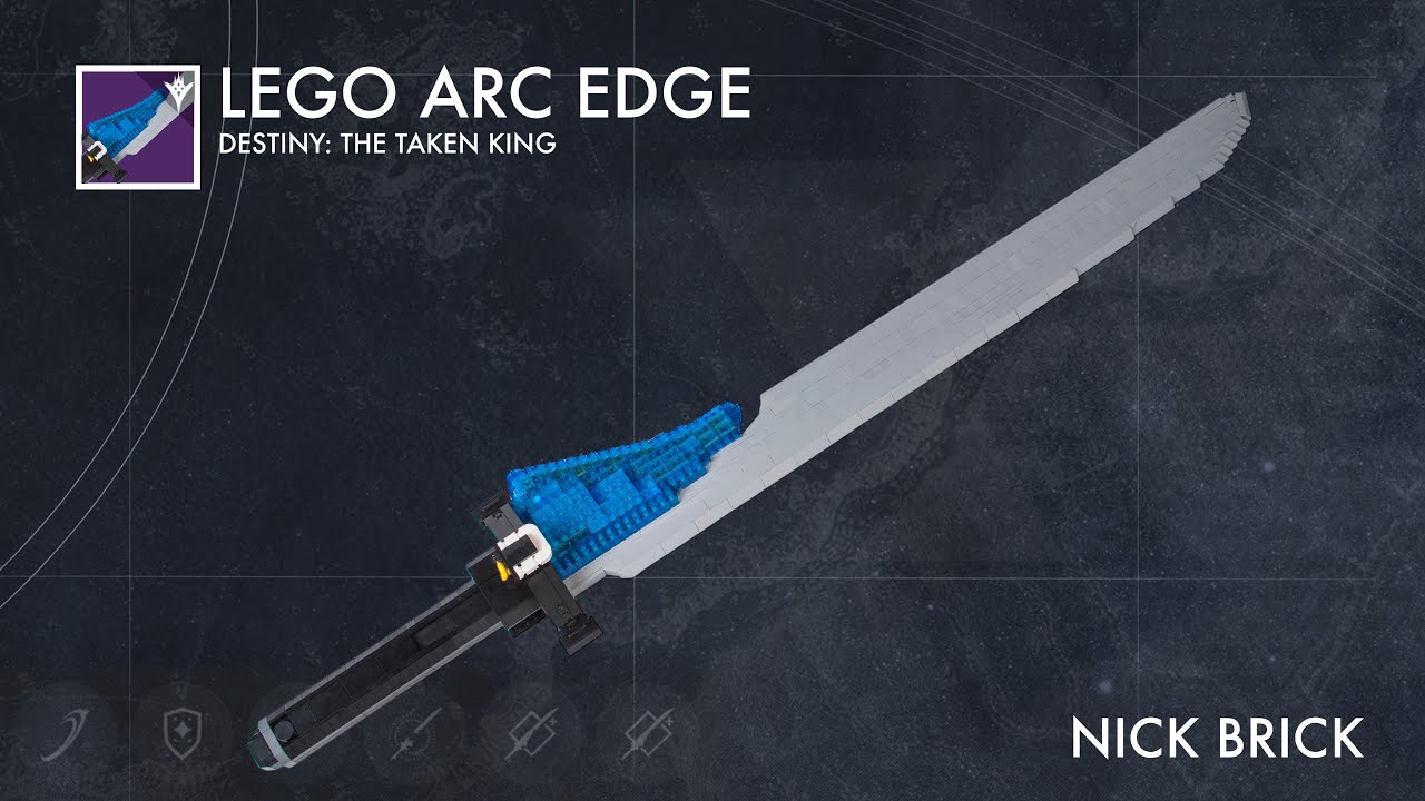 LEGO Destiny 🔹 LEGO Sword (Arc Edge) - YouTube