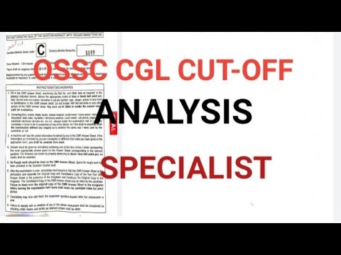 OSSC CGL CUT-OFF SPECIALIST||OSSC CGL CUT-OFF(special)||#krusnanshu# ...