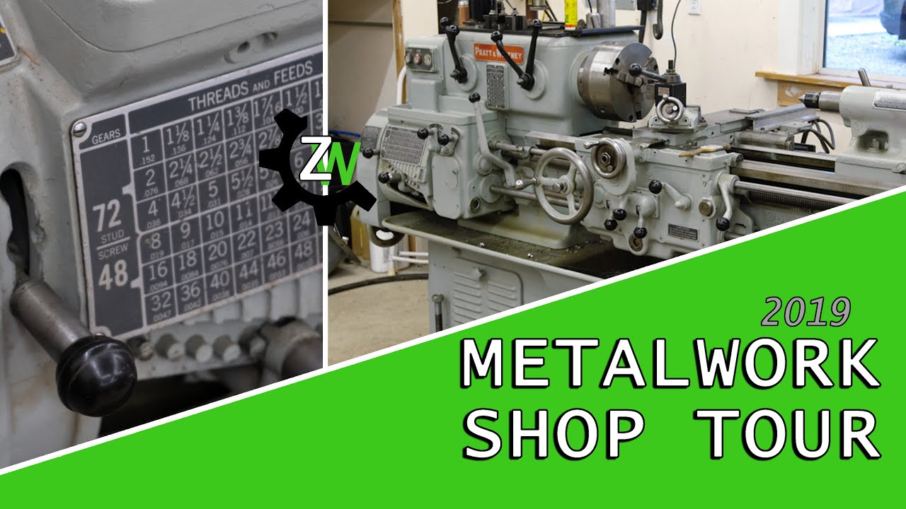 Metalwork Shop Tour - USA Heavy Iron and more! - YouTube