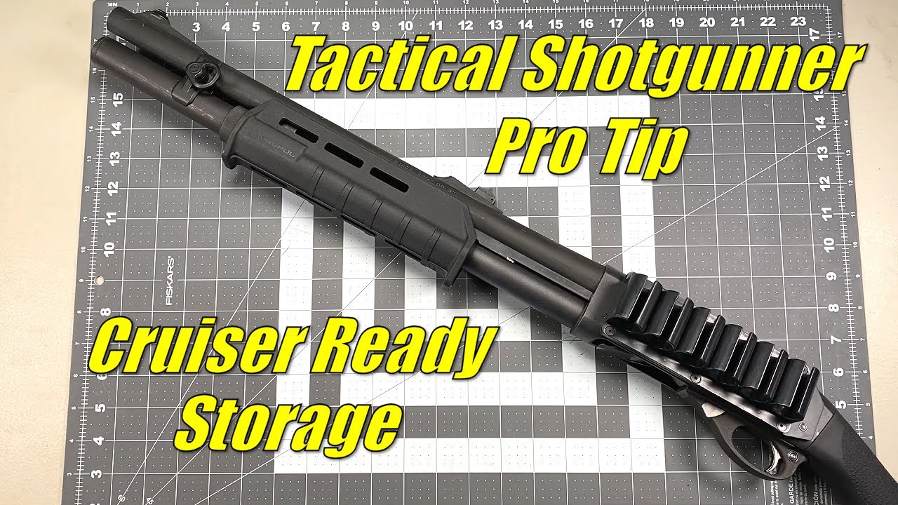 Tactical Shotgunner Pro Tip: Cruiser Ready Storage - YouTube