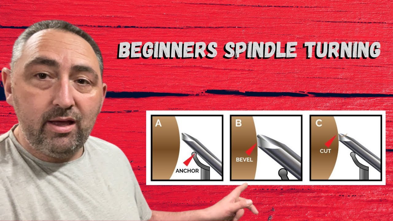 Woodturning for Beginners: An Easier Way to Start Spindle Turning - YouTube