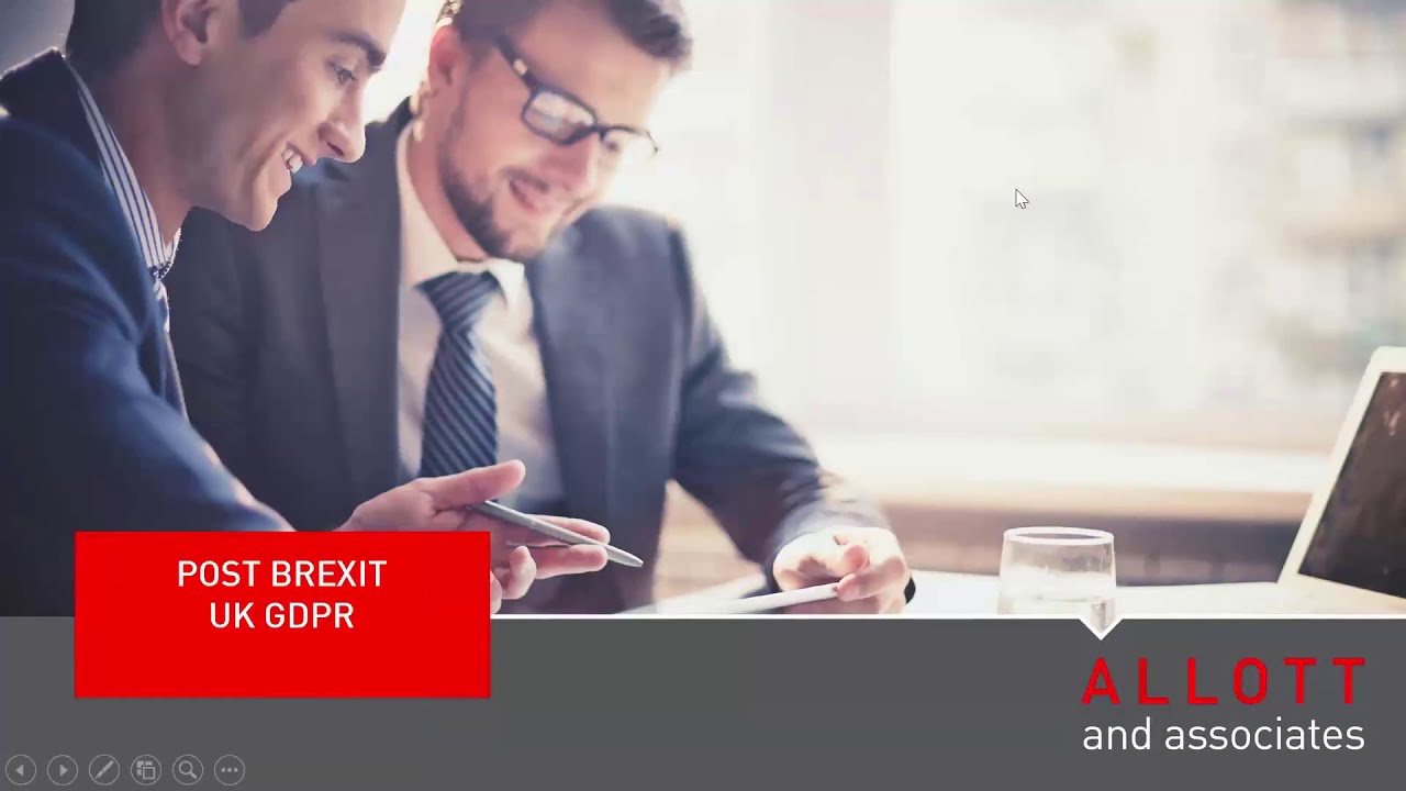 ARE YOU READY FOR UK GDPR? with Philip Allott - YouTube