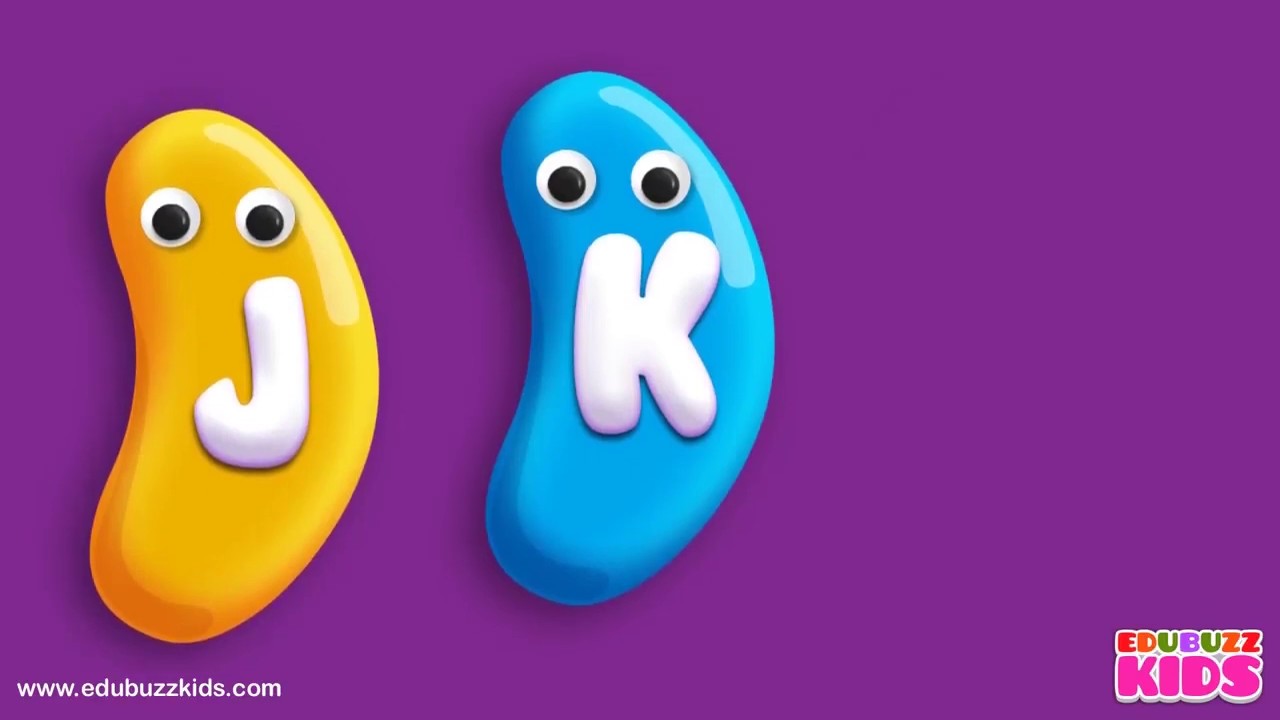 Learn ABC's with Alphabet Jelly Beans Song | ABC Songs for kiddies ...