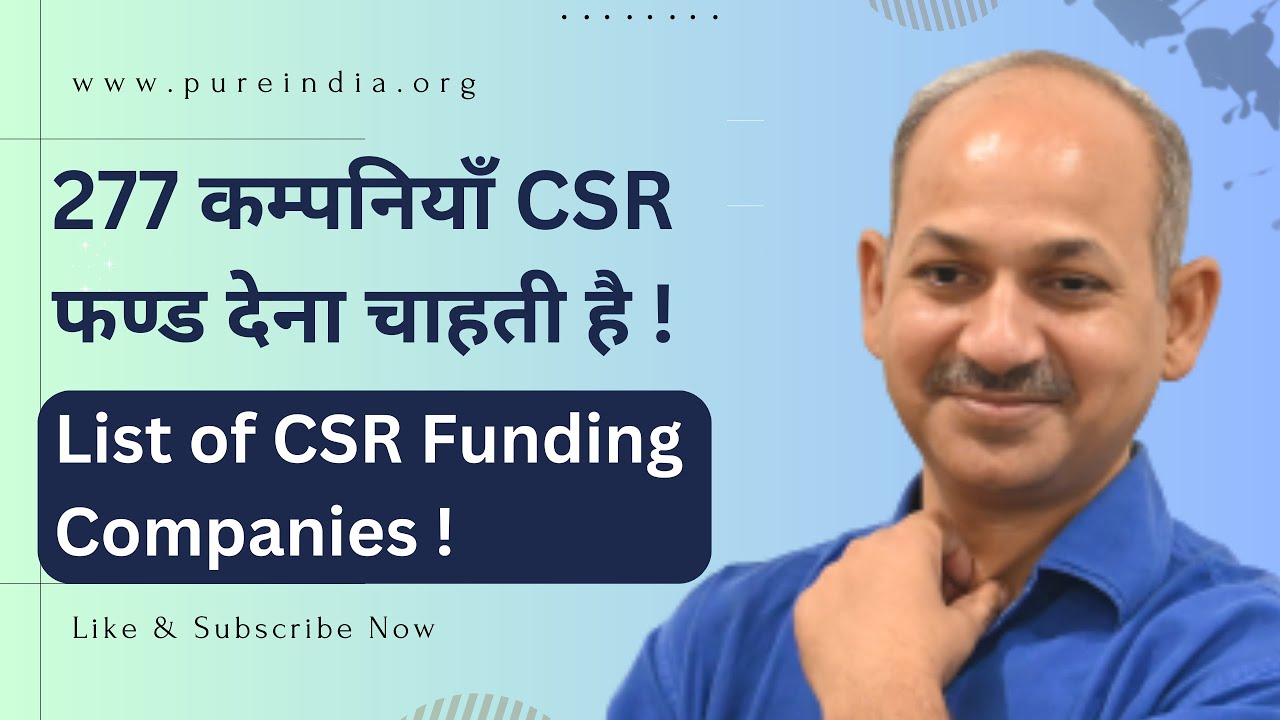 List of CSR company, PSU CSR Fund, Find CSR companies, CSR कंपनी की ...