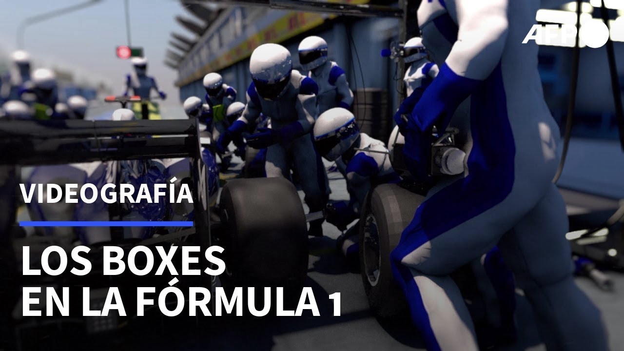 Los boxes en la Fórmula 1 | AFP - YouTube