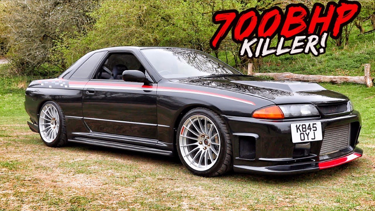 THIS SINGLE TURBO *700BHP NISSAN SKYLINE GTR* IS TOO FAST FOR THE ROADS ...