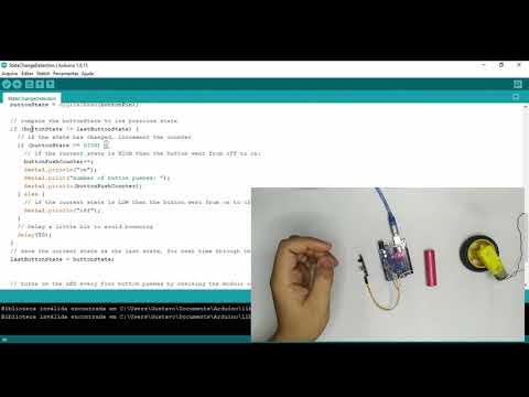 Como medir a velocidade de motores com Arduino (medidor de RPM) - YouTube