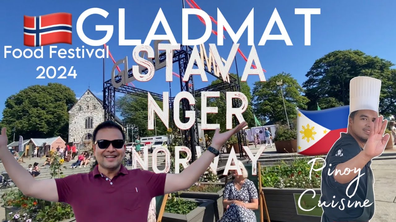 Gladmat (Happy Food) festival in Norway 2024 featuring Filipino 🇵🇭and ...