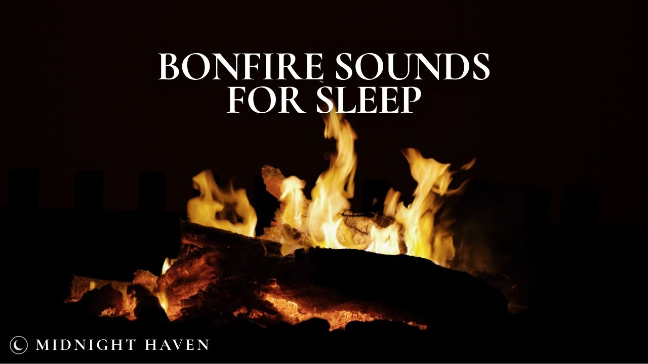 Bonfire Sounds for Sleep | 8 Hours of Calm Fire Ambience 🔥🌙 - YouTube