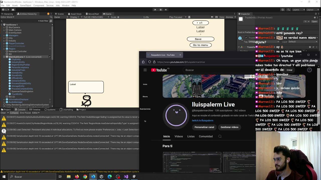 Game dev || juego de gestion de recursos: Numbers & nodes [Unity DOTS] #257 - YouTube
