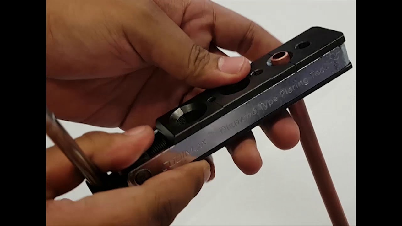 Cutting & flaring of copper tube - YouTube