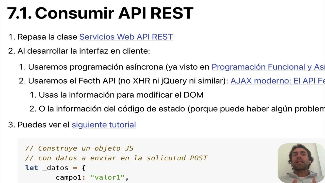 7.1 Consumir API REST - YouTube