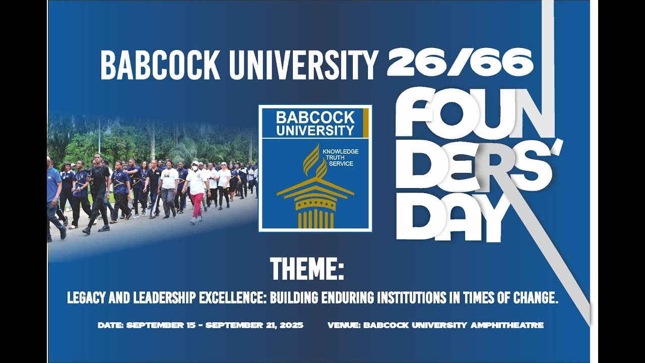 26/66 FOUNDERS' DAY || LEGACY AND LEADERSHIP EXCELLENCE: BUILDING ...