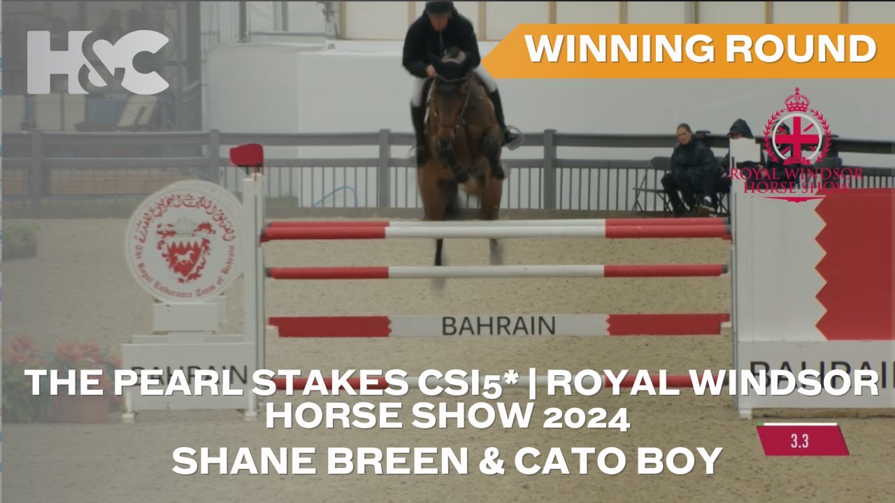 Shane Breen & Cato Boy Win The Pearl Stakes CSI5* At Royal Windsor ...