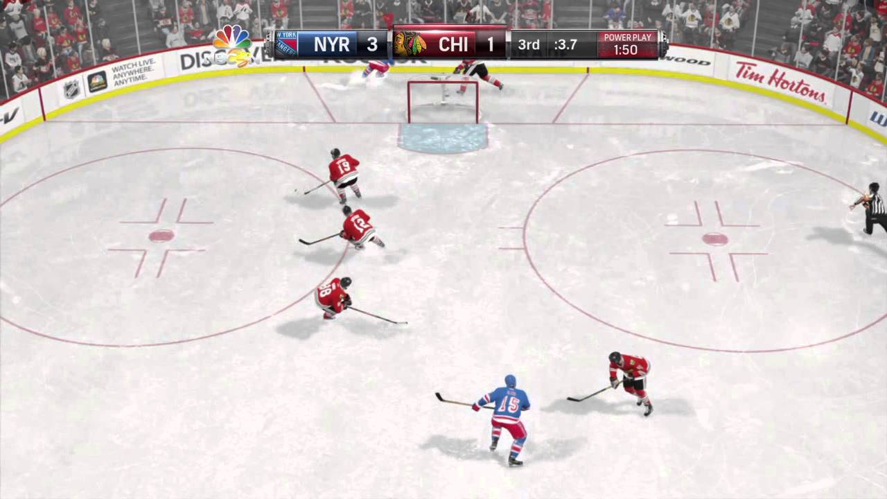 NHL 15 empty net miss ONLINE - YouTube