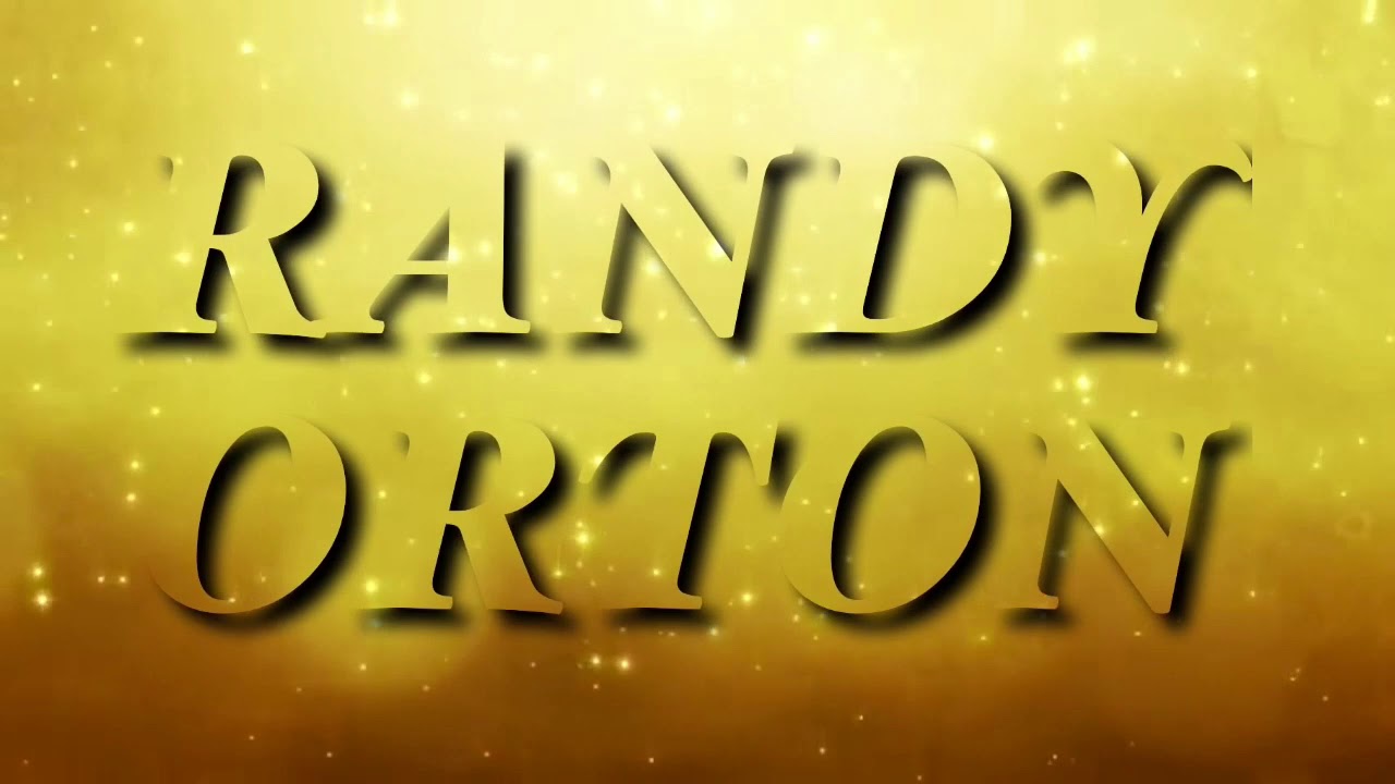 WWE Randy Orton 2004 Custom Nameplate 2019 - YouTube