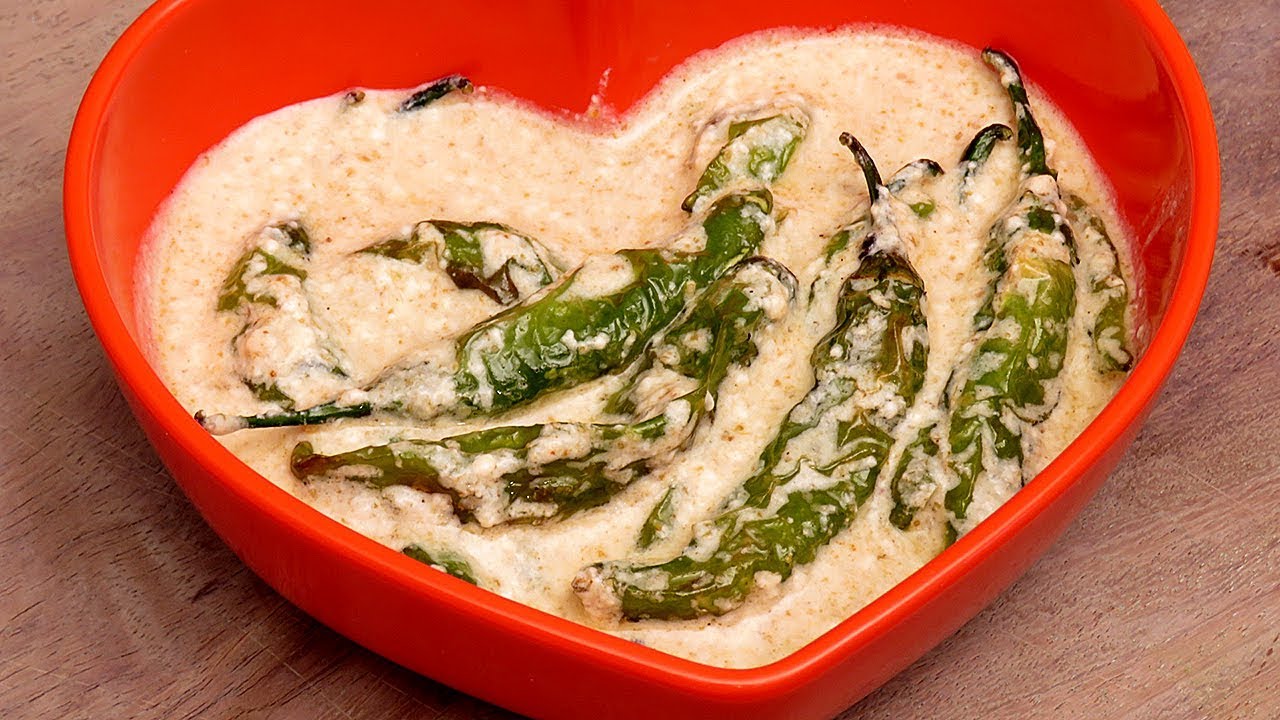 दही वाली चटपटी मिर्ची बनाने की रेसिपी | How to make Curd Chilli Recipe ...