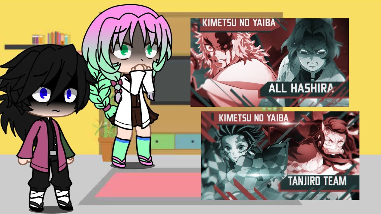 Hashiras react to Power Levels |2022 Videos Compilation - YouTube