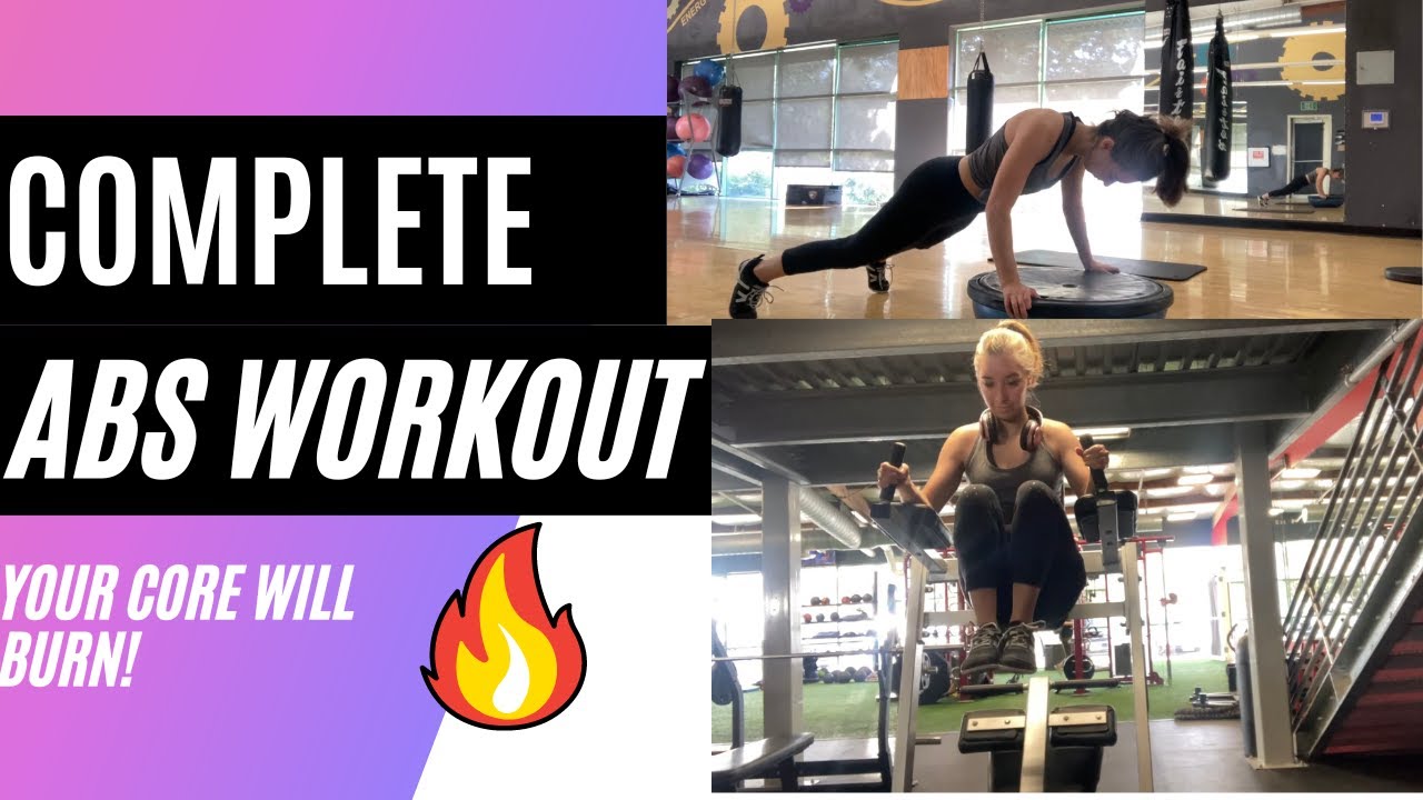 Intense abs workout (burn the entire core!) - YouTube