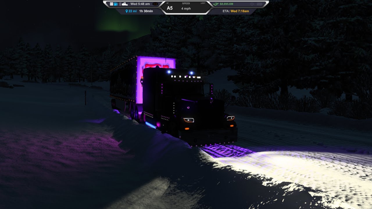 ATS Season1 Episode4 "World of Trucks - Christmas Winterland Event ...