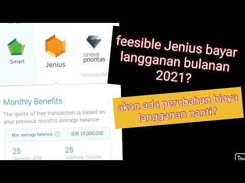 Jenius btpn feesible bayar langganan bulanan mulai 2021 Trending ...