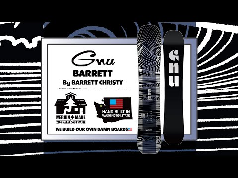BARRETT | 2022-2023 GNU SNOWBOARD - YouTube