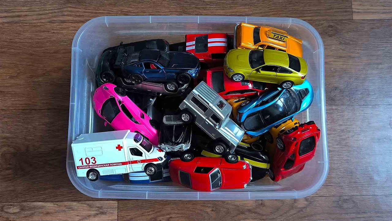 Cars Inside the Box || Take Them Out - YouTube