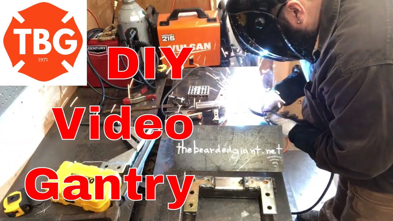 Camera Gantry For Small Shop / YouTube Videos - YouTube