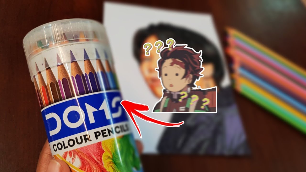 How to colour drawing with cheap colour pencils😱 - YouTube
