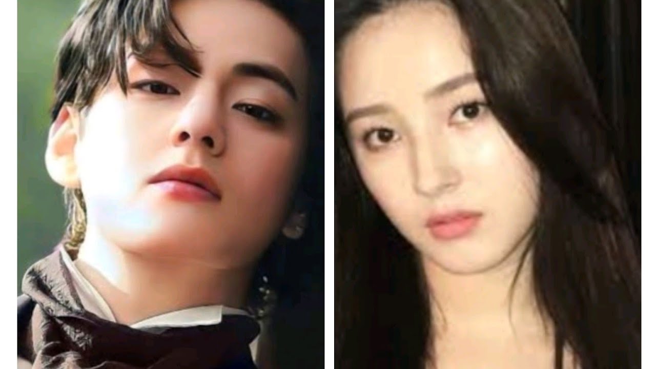 bts v and nancy short video - YouTube