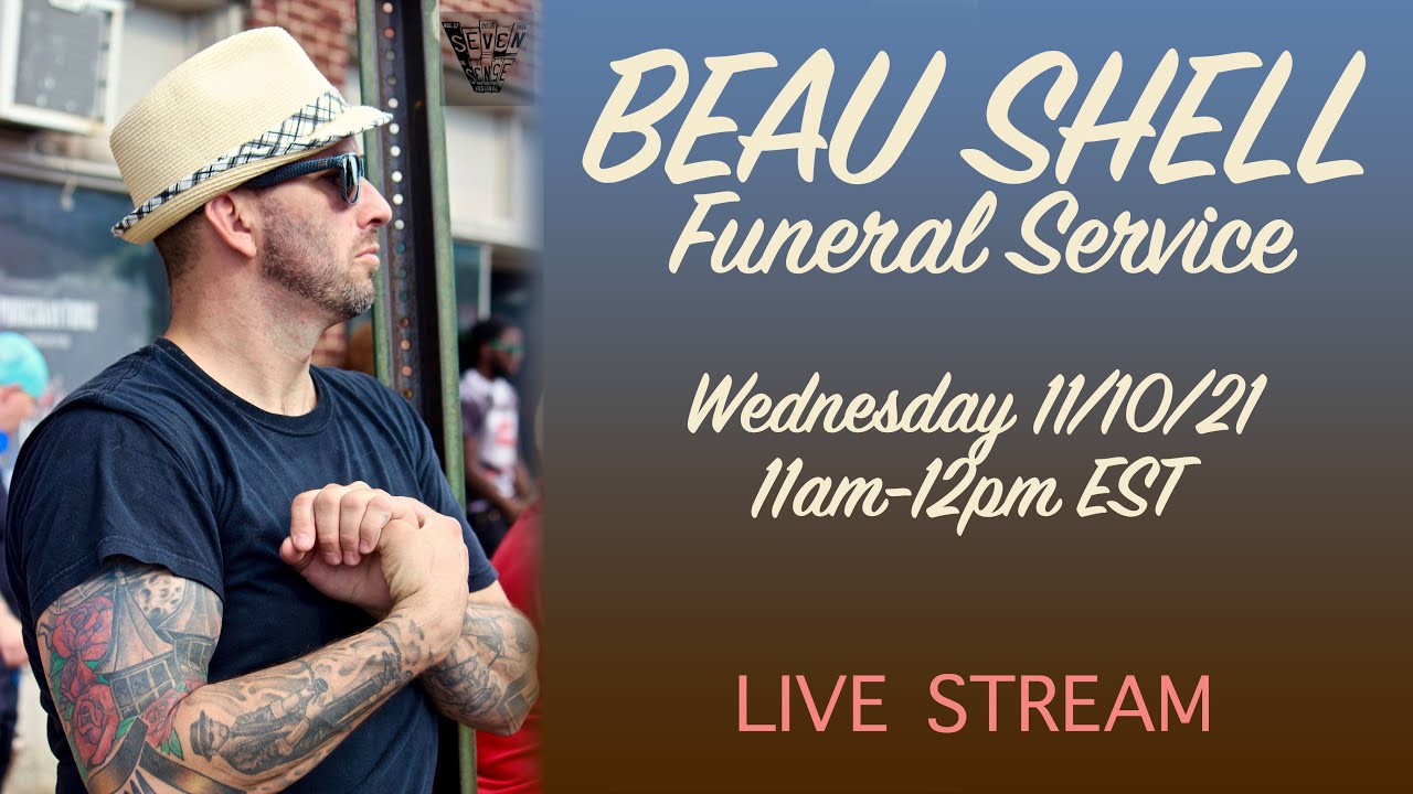 Beau Shell Funeral Service - Live Stream - 11/10/21 11am-12pm - YouTube
