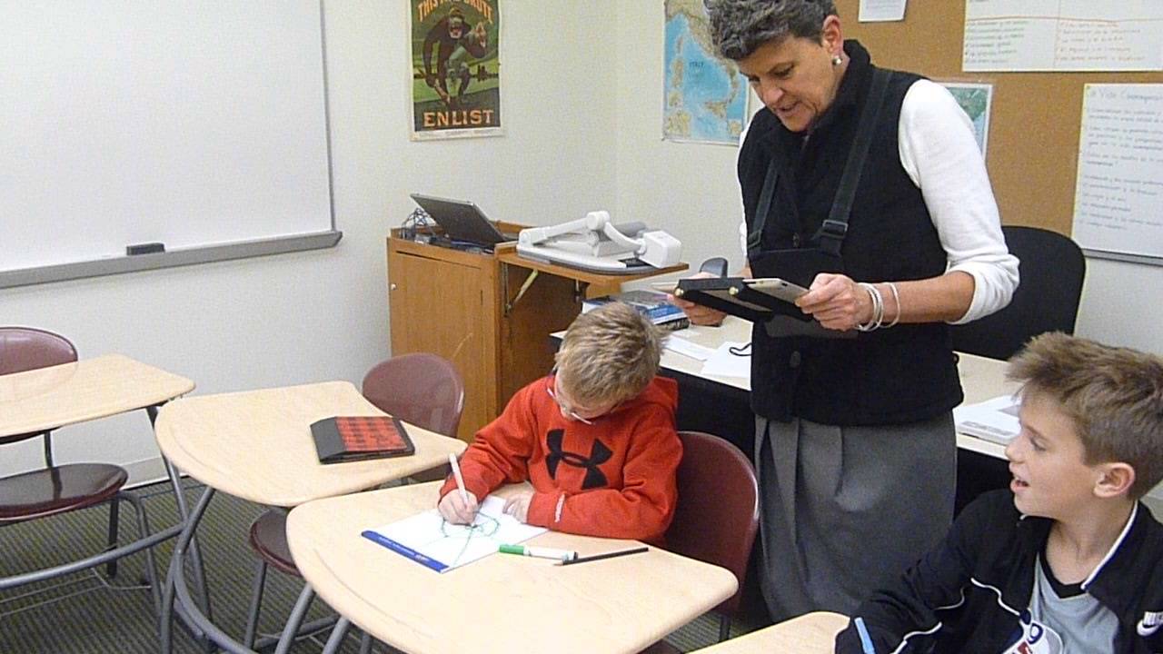 READYACTION Office with Teacher and Students - YouTube