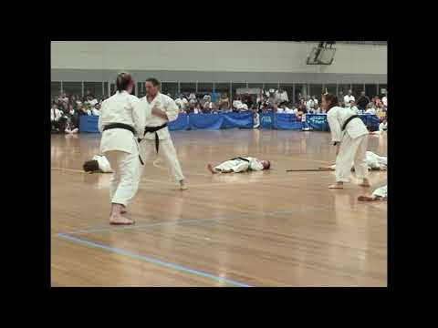 gkr aus nats 2006 12 16 demo 2a vic state team parts of all GKR kata ...