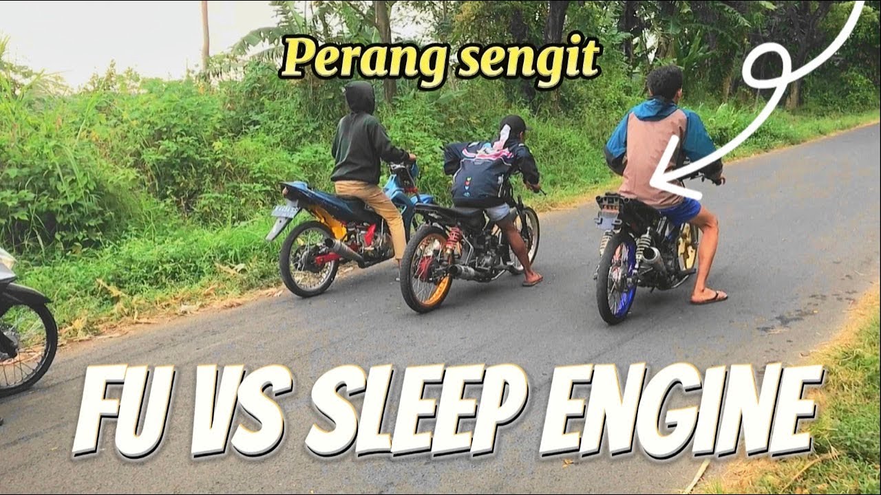 MOTOR SLEEP ENGINE READY LANGSUNG BUAT ONGKEK AN DI SIRKUIT ASIPAN ...