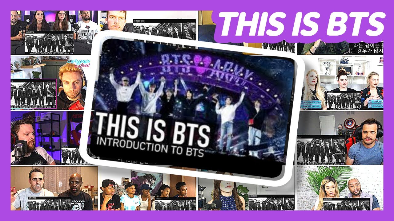 This Is Bts Introduction To Bts Reaction Mashup Youtube