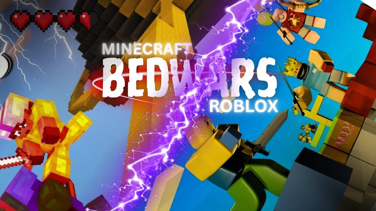 Minecraft Bedwars vs Roblox Bedwars – Gameplay Battle - YouTube