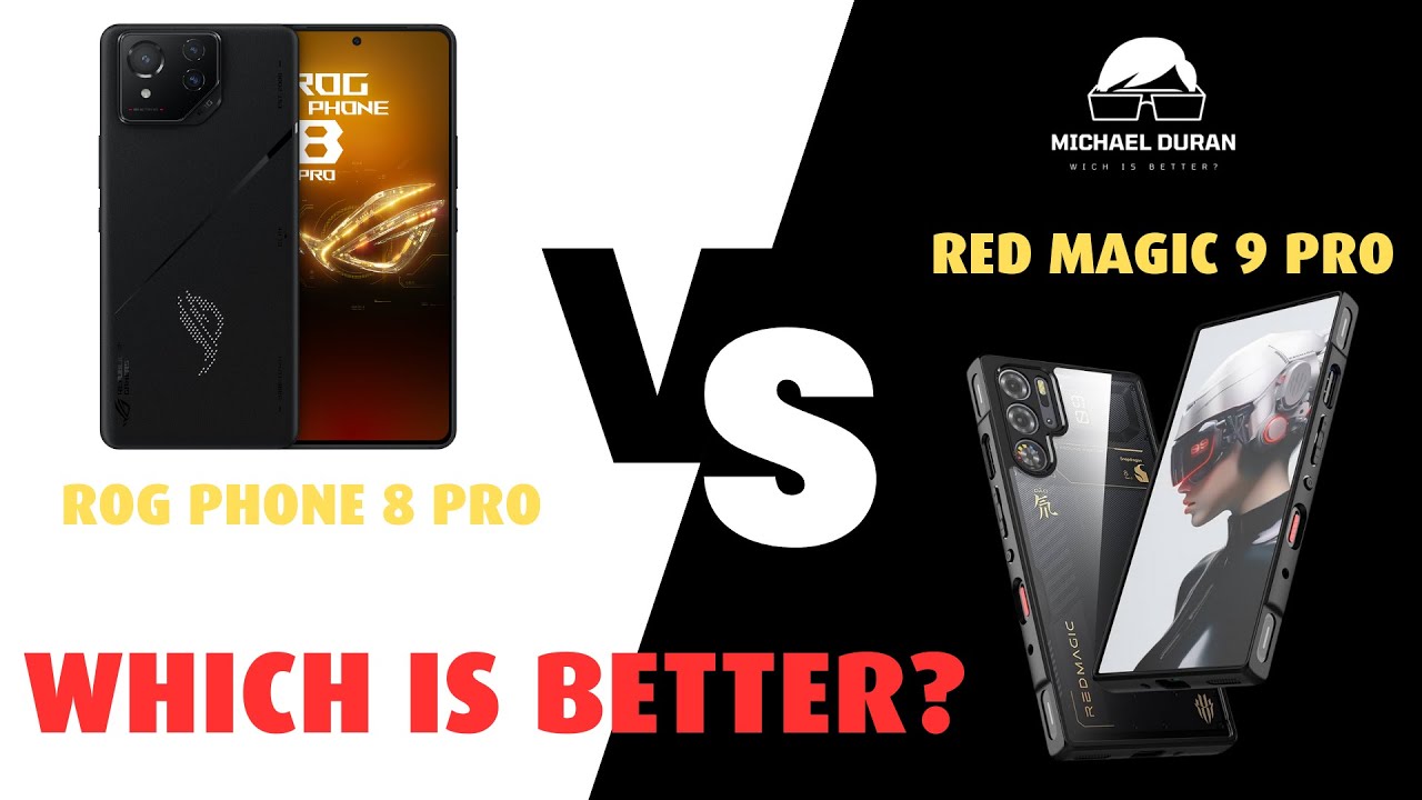 Red Magic 9 Pro vs Asus ROG Phone 8 Pro || which is better? #asus #zte ...