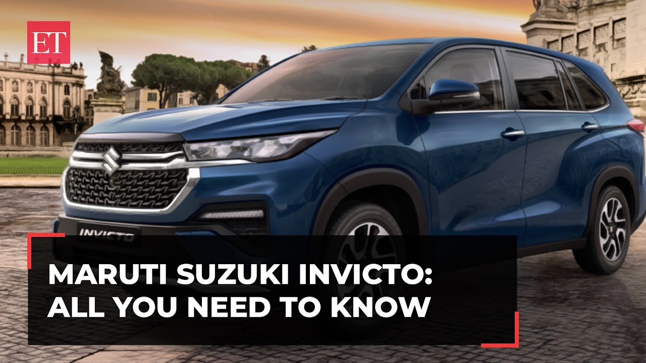 Maruti Suzuki Invicto: All you need to know about the Toyota Innova ...