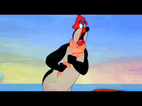 The pebble and the Penguin laughing scene effects capcut