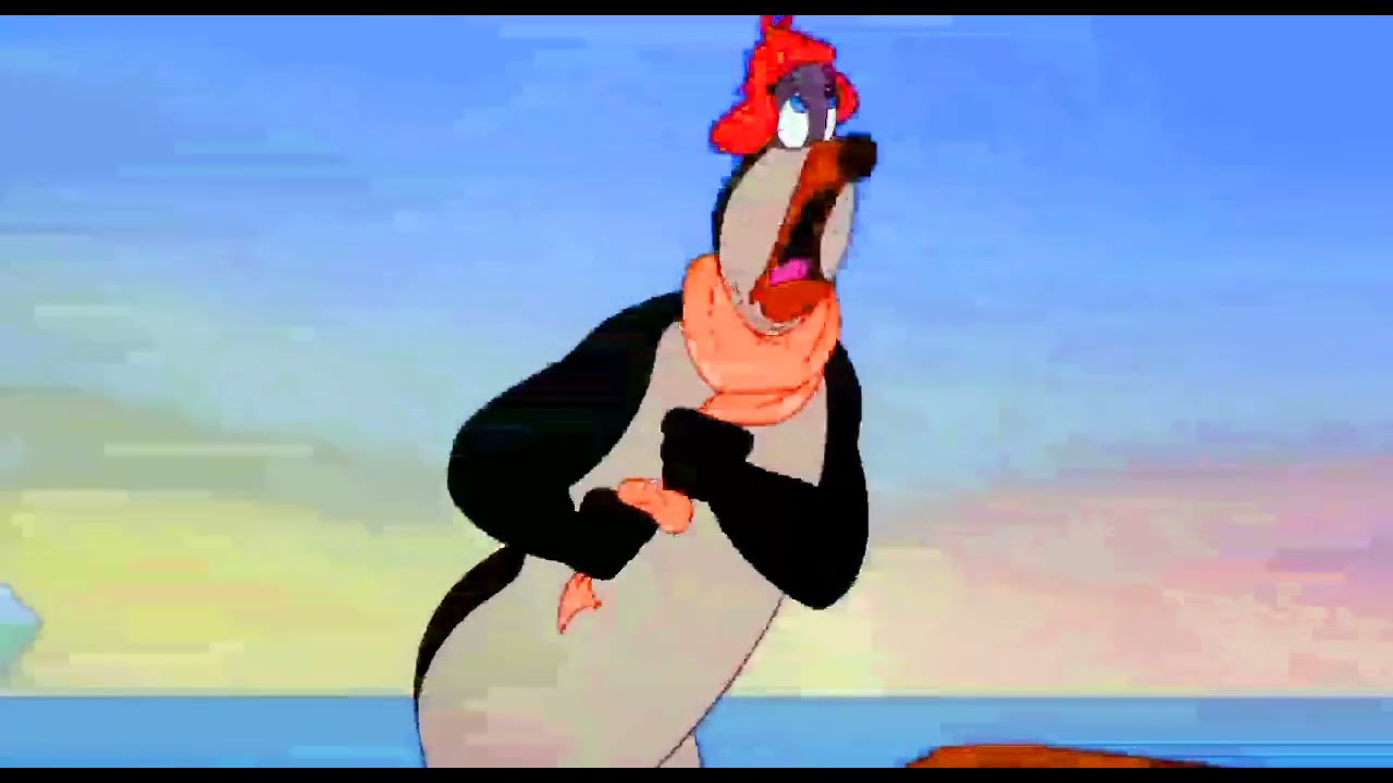 The pebble and the Penguin laughing scene effects capcut - YouTube