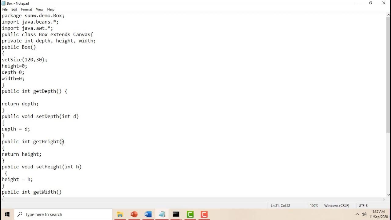 UNIT II 4 JavaBeans BeanInfo Interface - YouTube