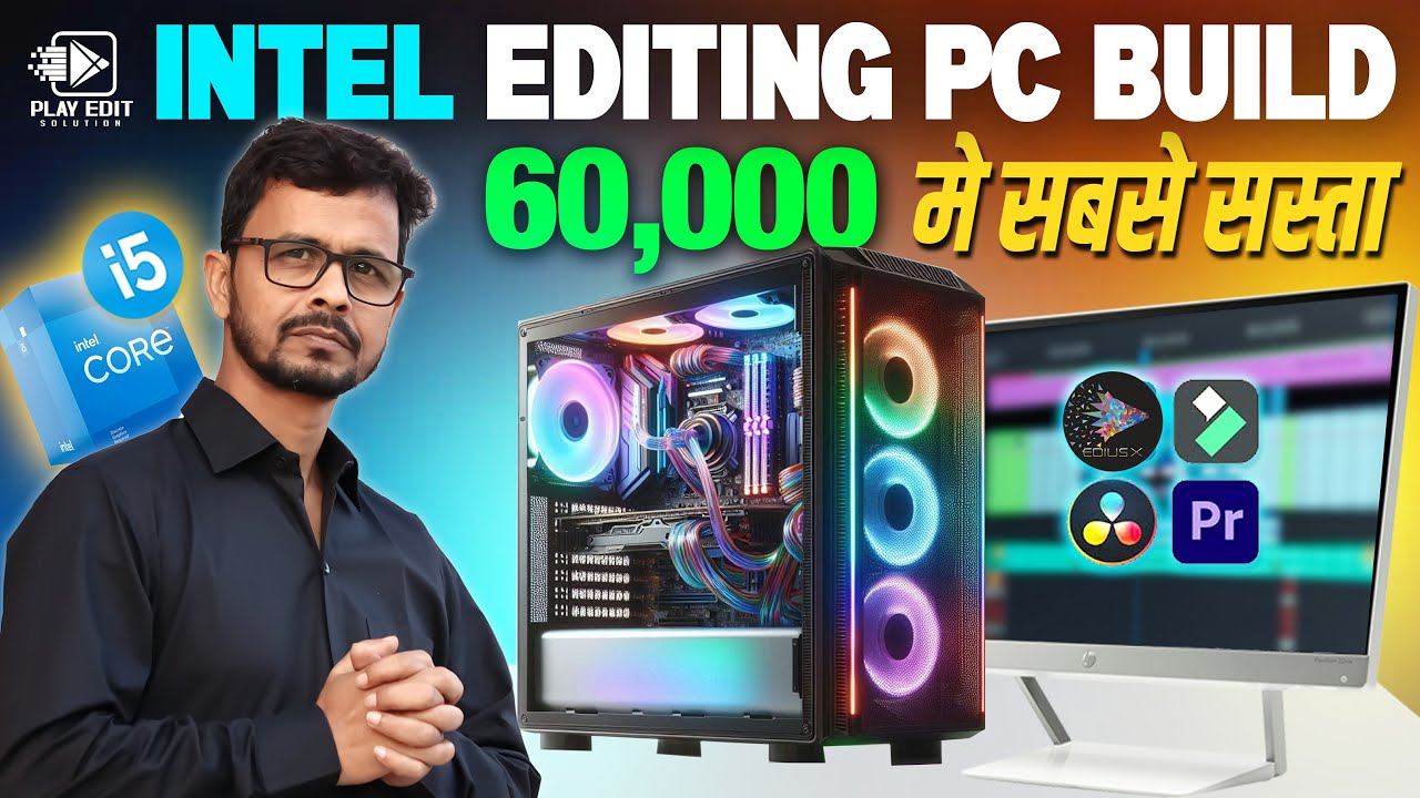 🔥Best Budget GAMING + 4K Video Editing PC Build Ft. Intel Core i5 12400 ...
