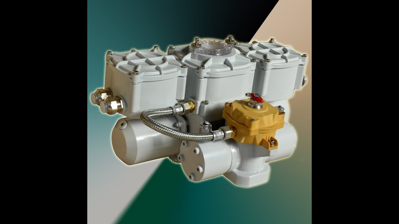 Open and close valve locally - YouTube