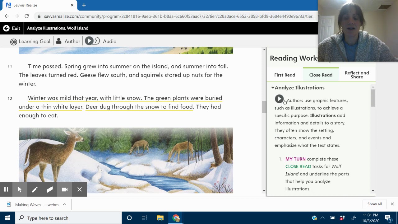 READING - Wolf Island: Highlights and Underlines - YouTube