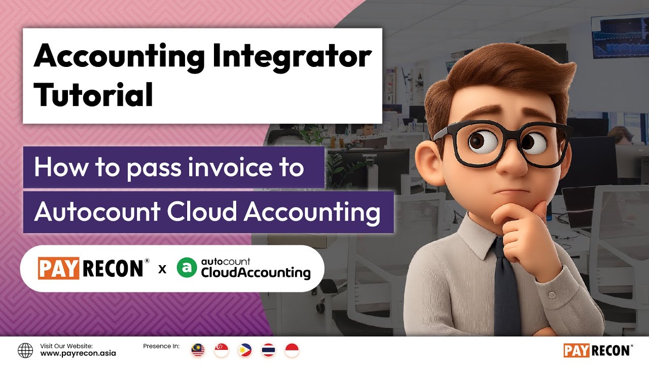PayRecon Accounting Integrator | Tutorial - How to pass invoice to ...