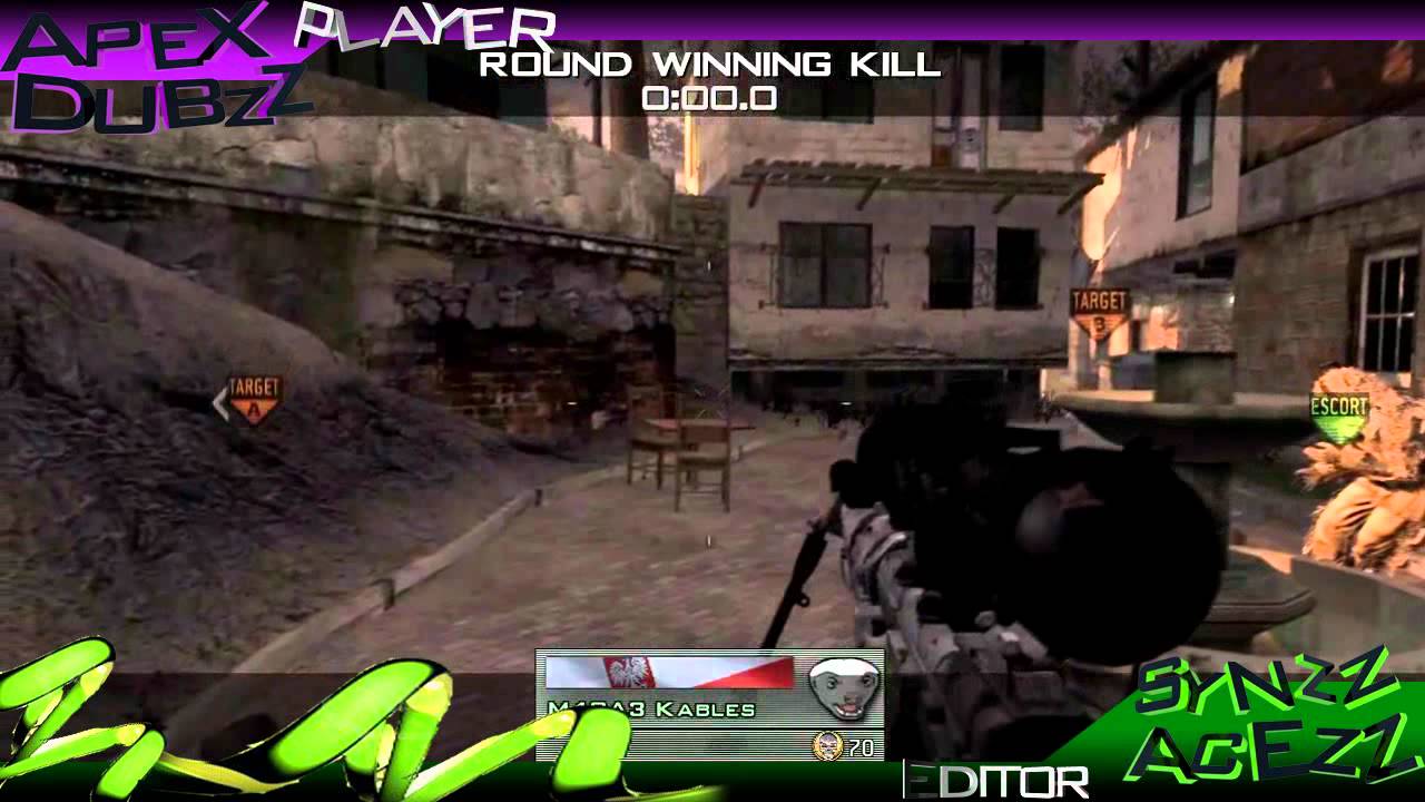 Mini M40A3 Kables Edit ApeX Dubbz border test update - YouTube