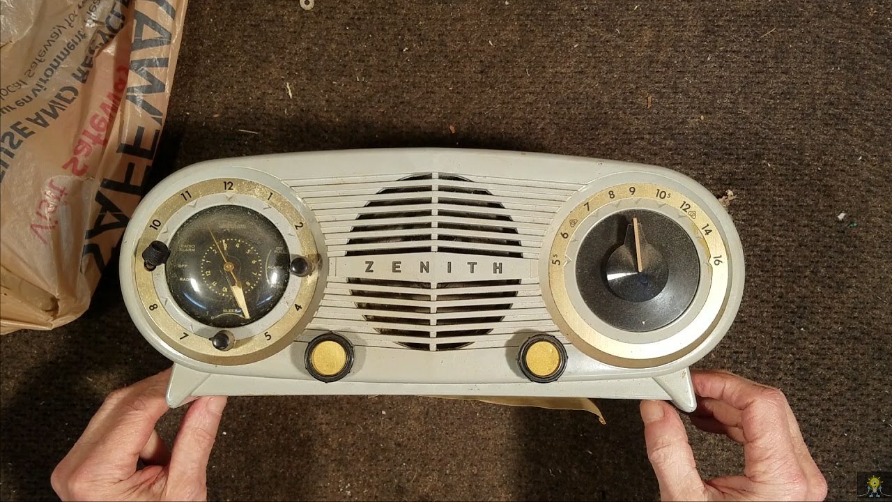 021 Zenith L515g Radio Part 1 - YouTube