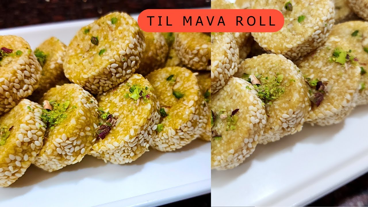 Homemade Til Mava Roll Recipe | festive sweet treats - YouTube