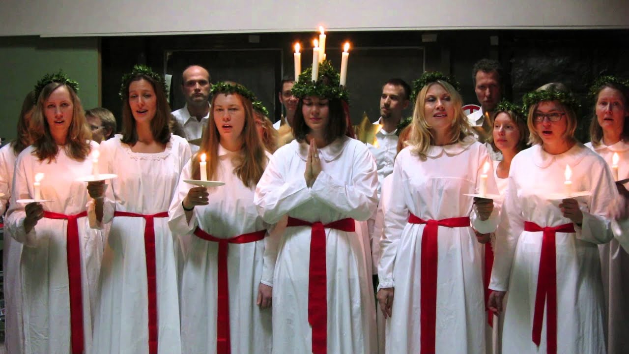 Lucia - Song / Swedish Christmas Basar at Vienna 2013 - YouTube